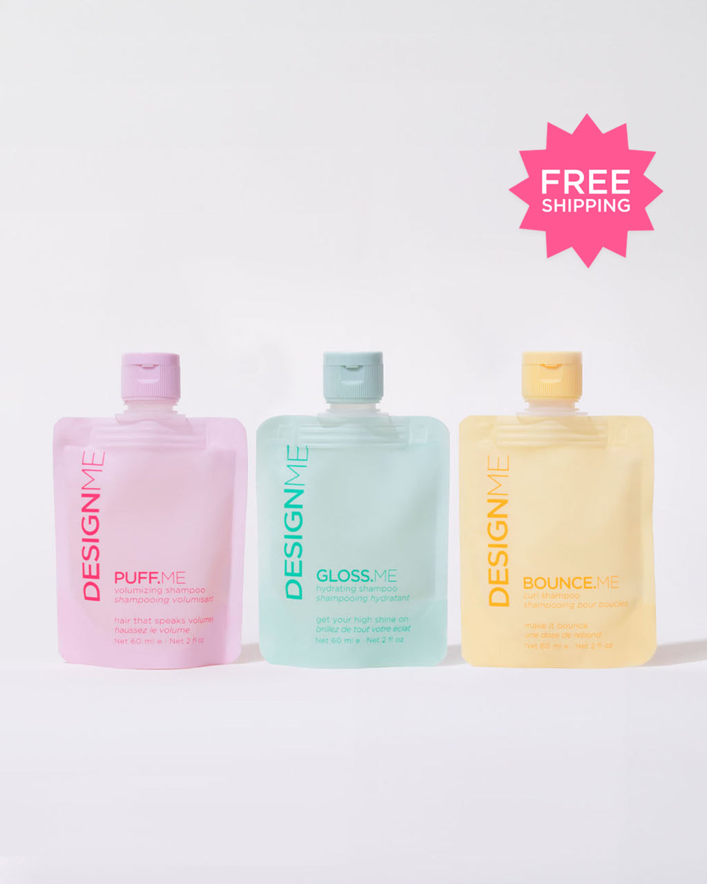 Shampoo Discovery Size Bundle – DESIGNME Hair