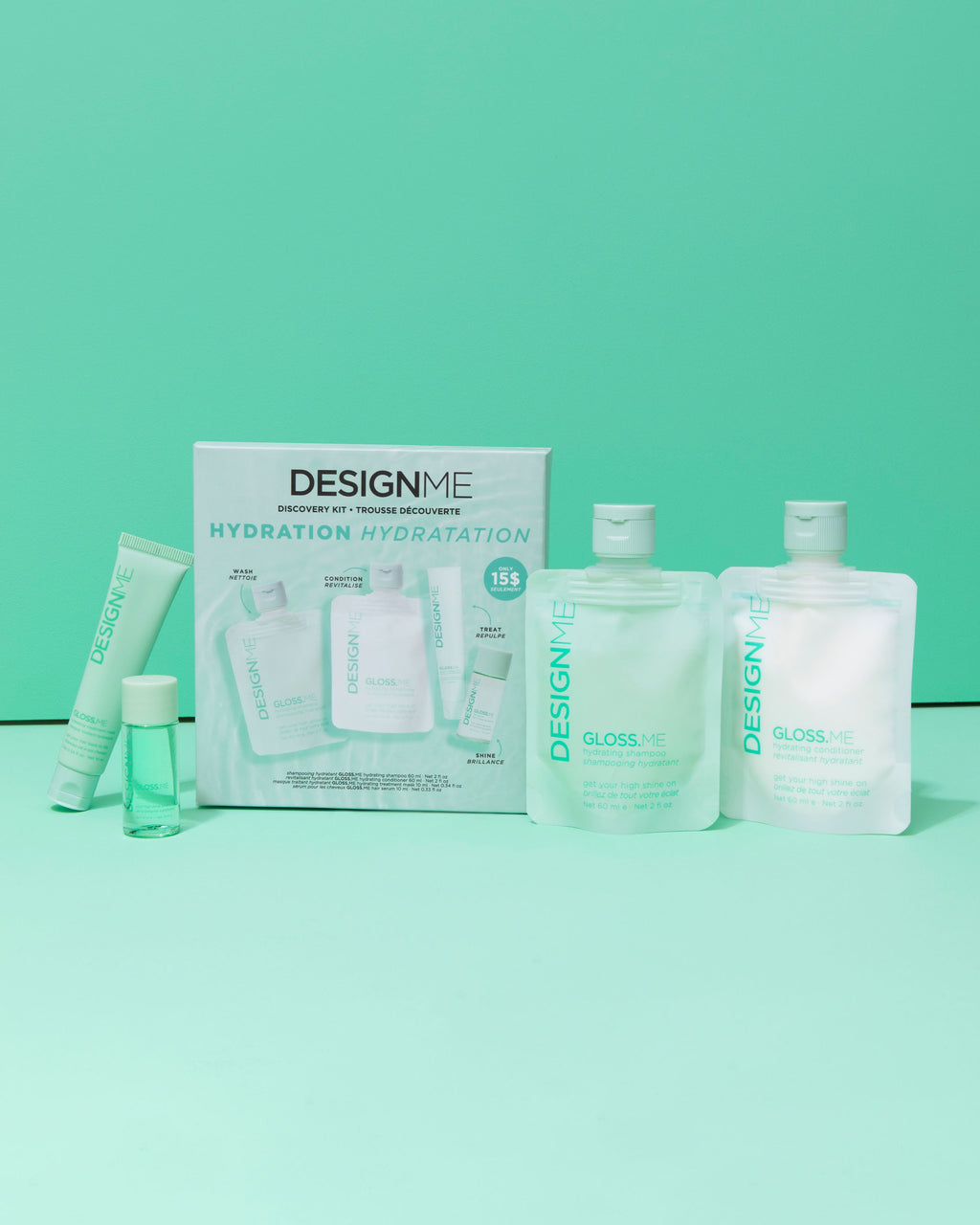 Hydration Discovery Kit – DESIGNME Hair
