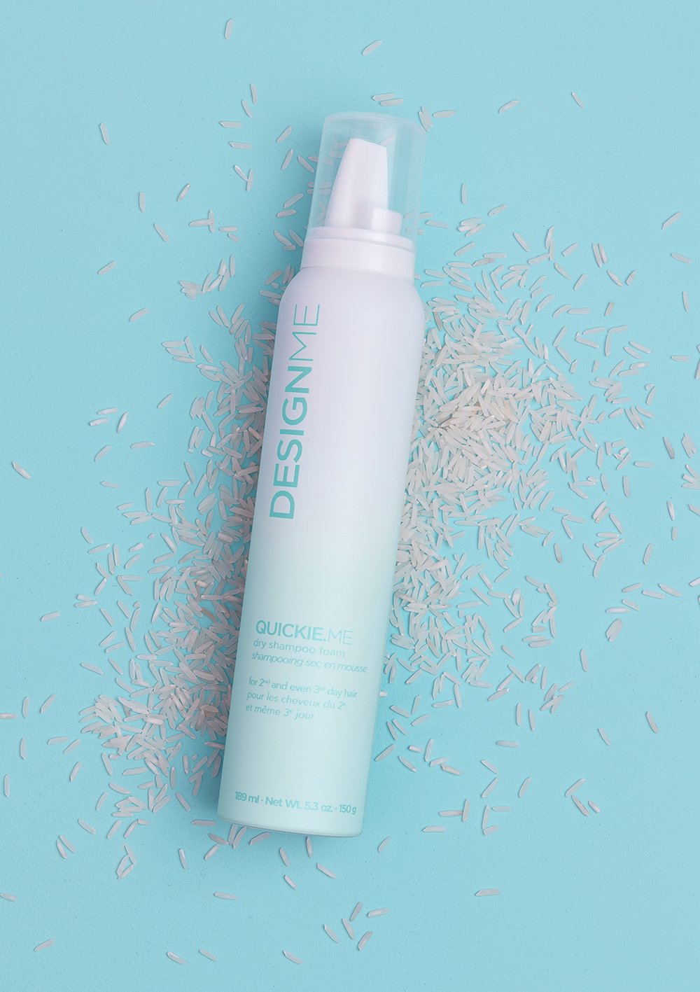 QUICKIE.ME Dry Shampoo Foam | Waterless Shampoo | DESIGNME Hair